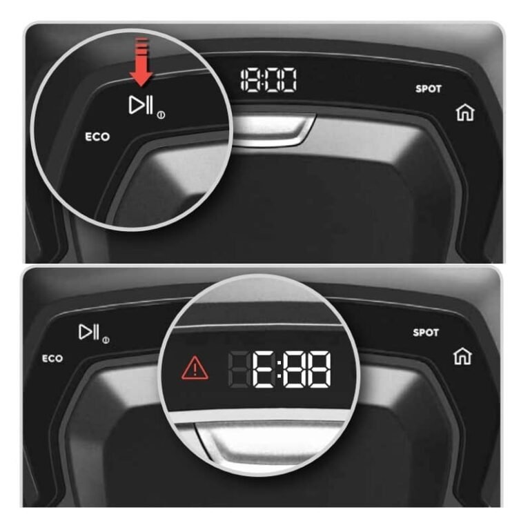 Electrolux Robot Vacuum Cleaner Error Codes List 